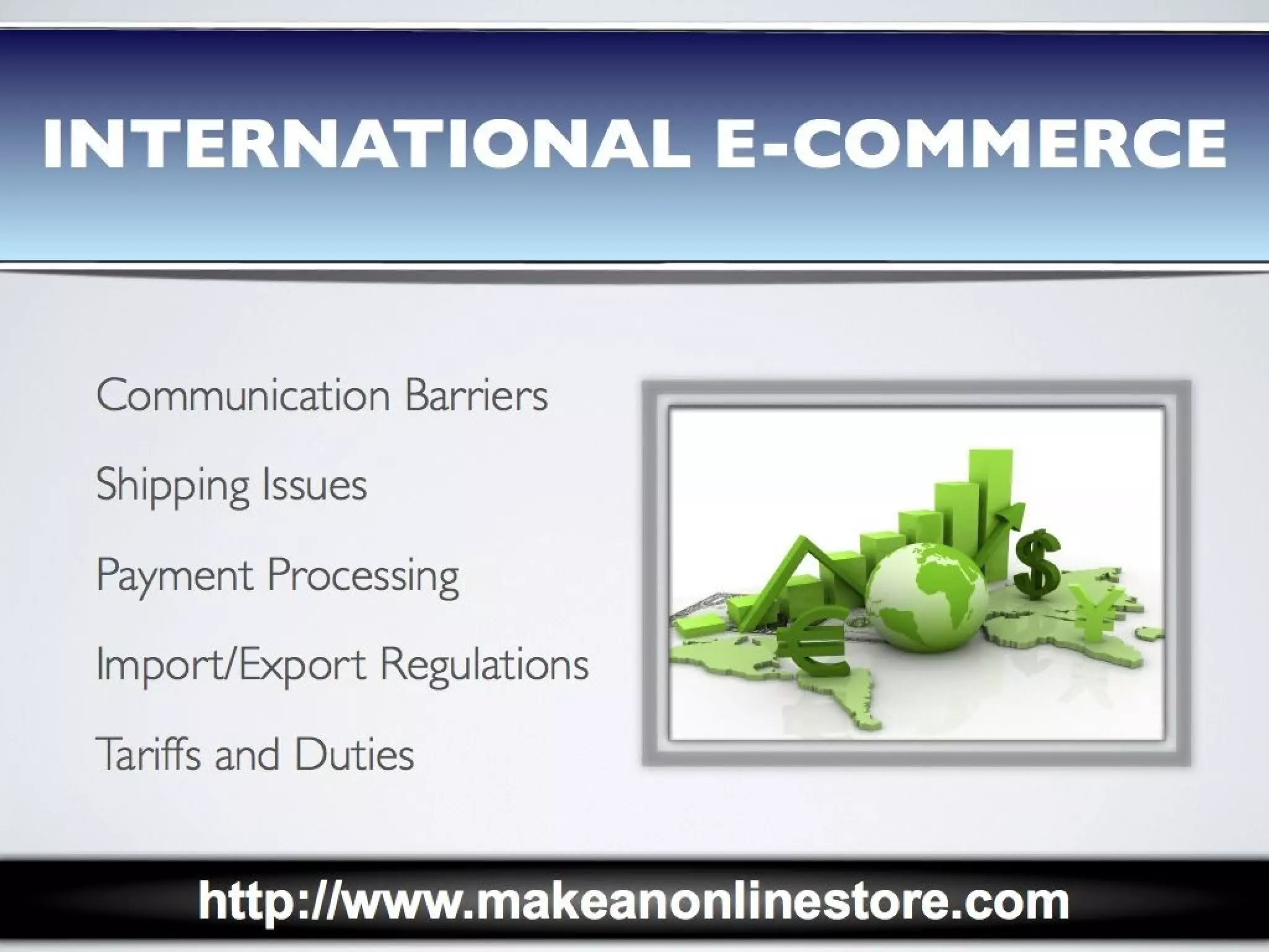 International E-commerce | PPT