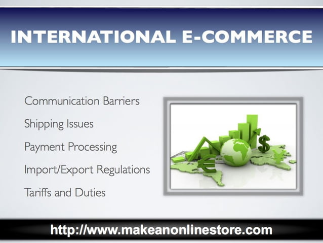 International E-commerce | PPT