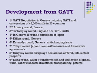 International Monetary and Trade Organization | PPT