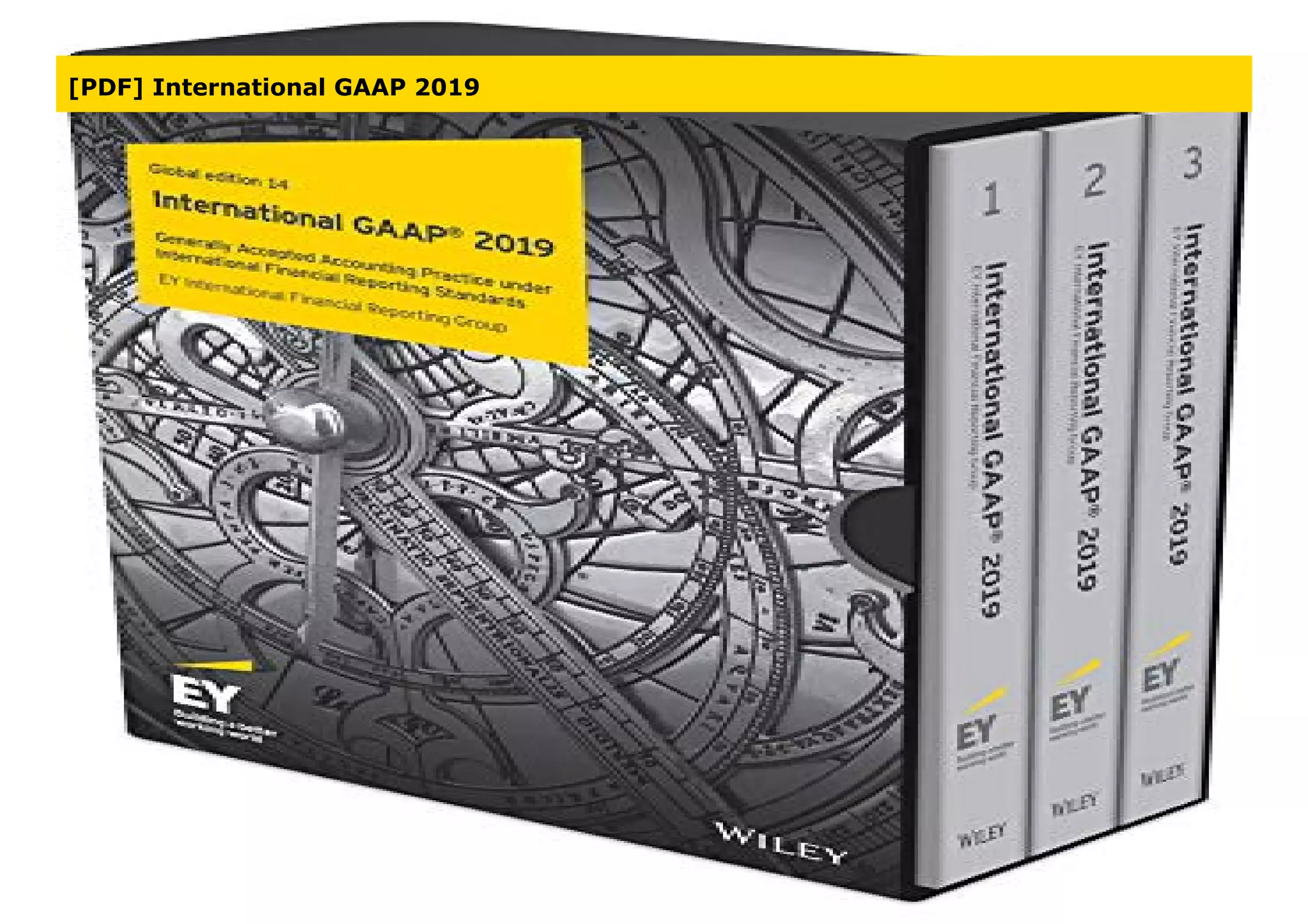 [PDF] International GAAP 2019 | PPT