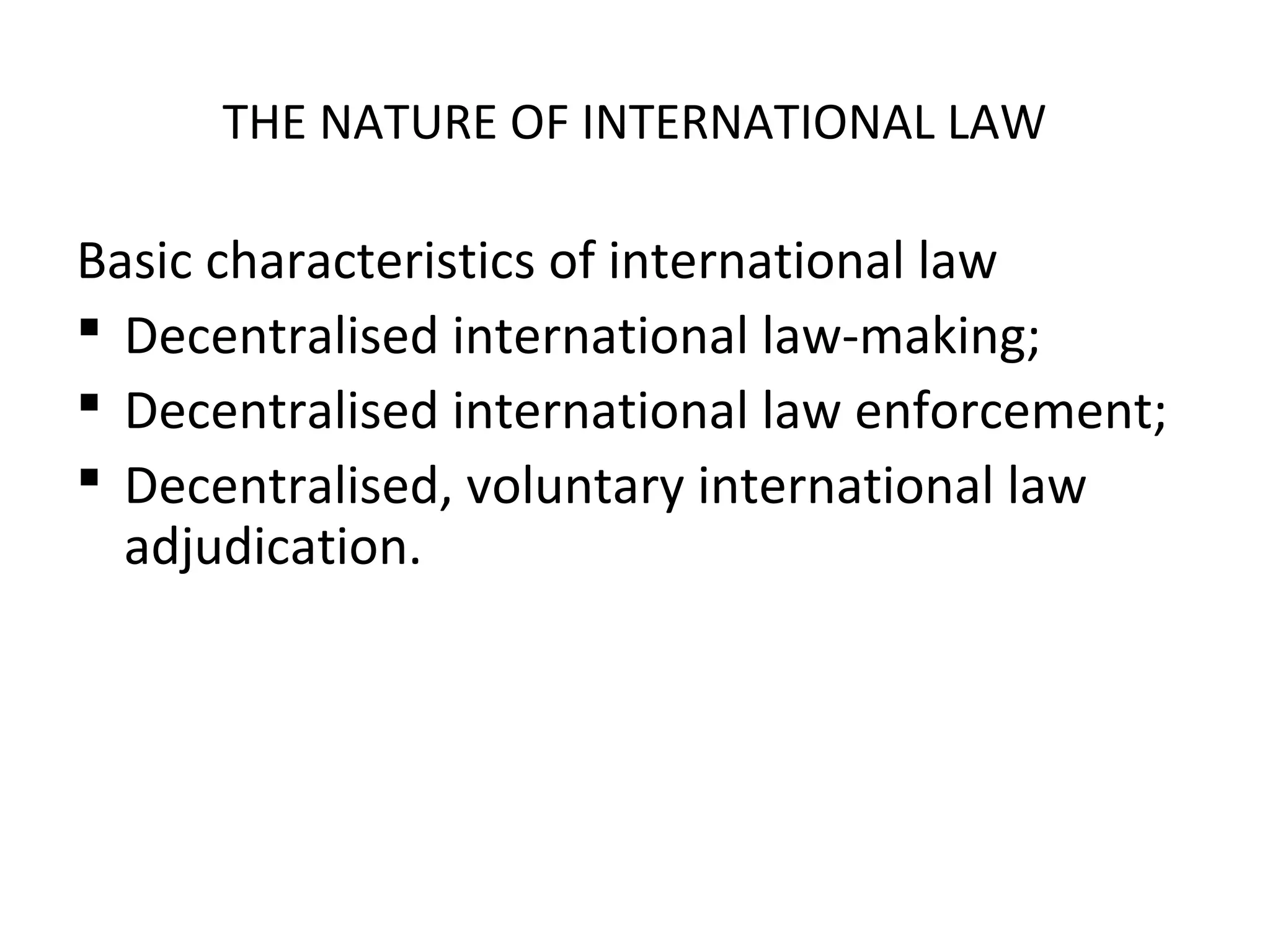 International law-int | PPT