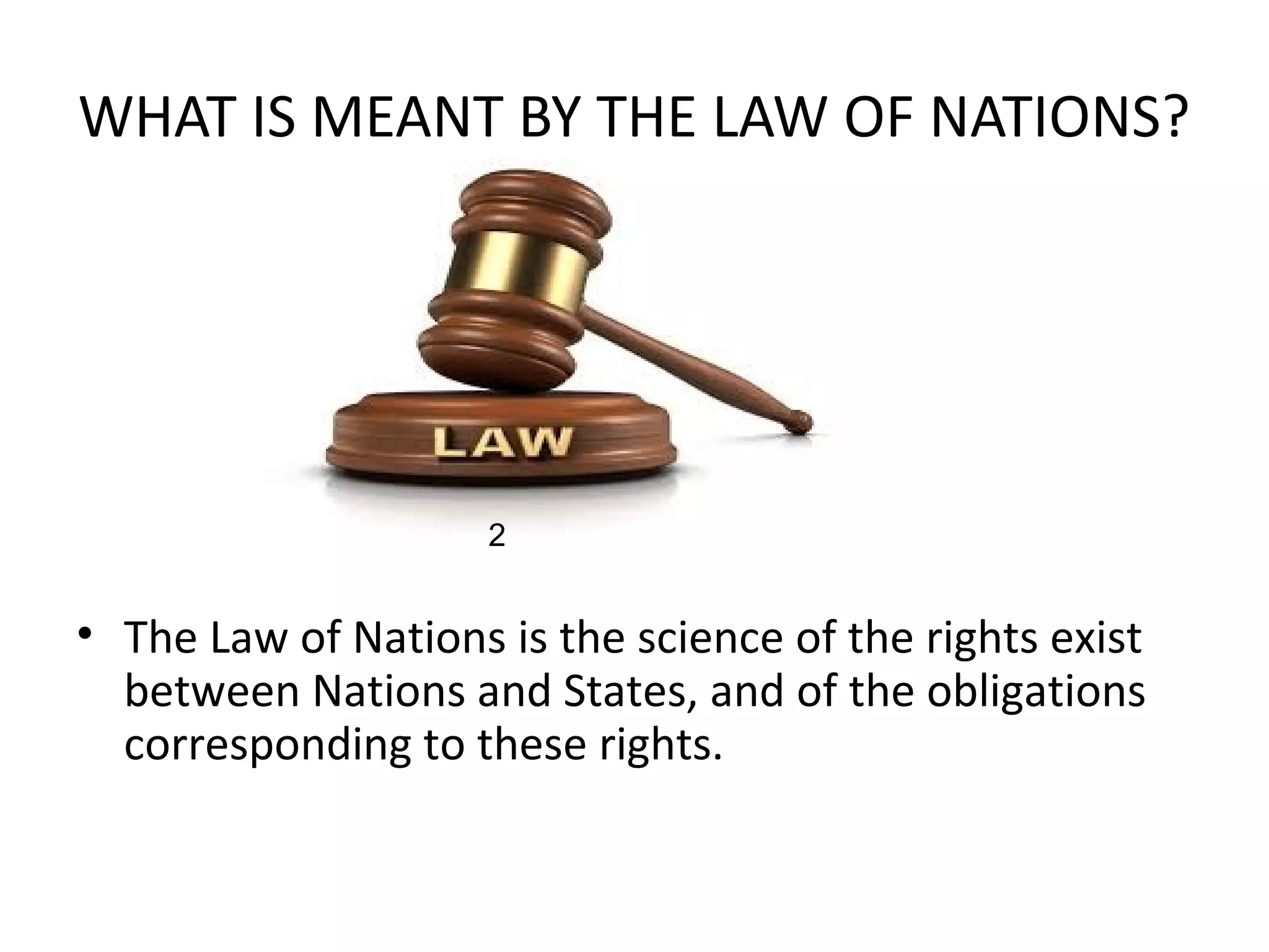 International law-int | PPT