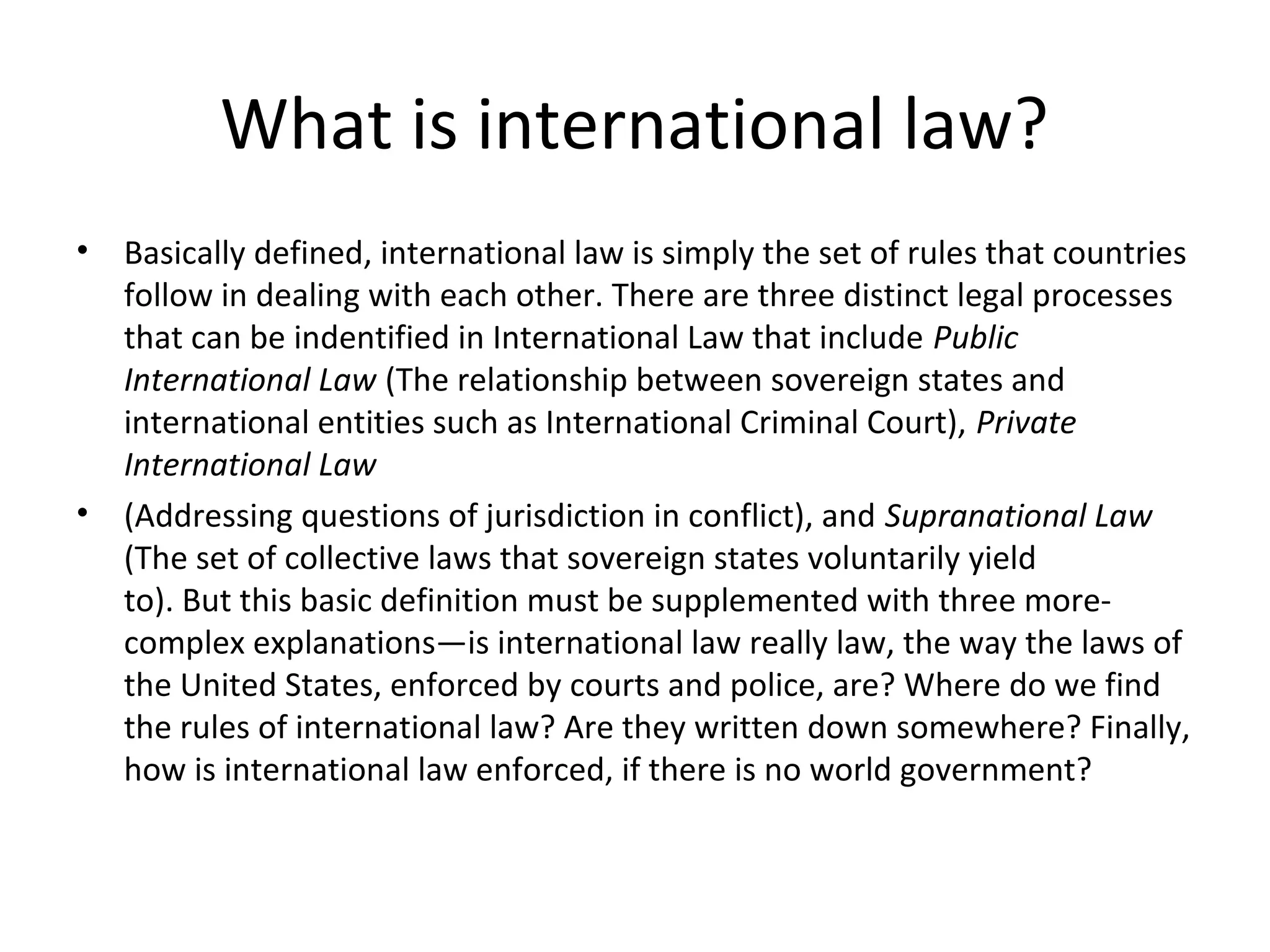 International law-int | PPT