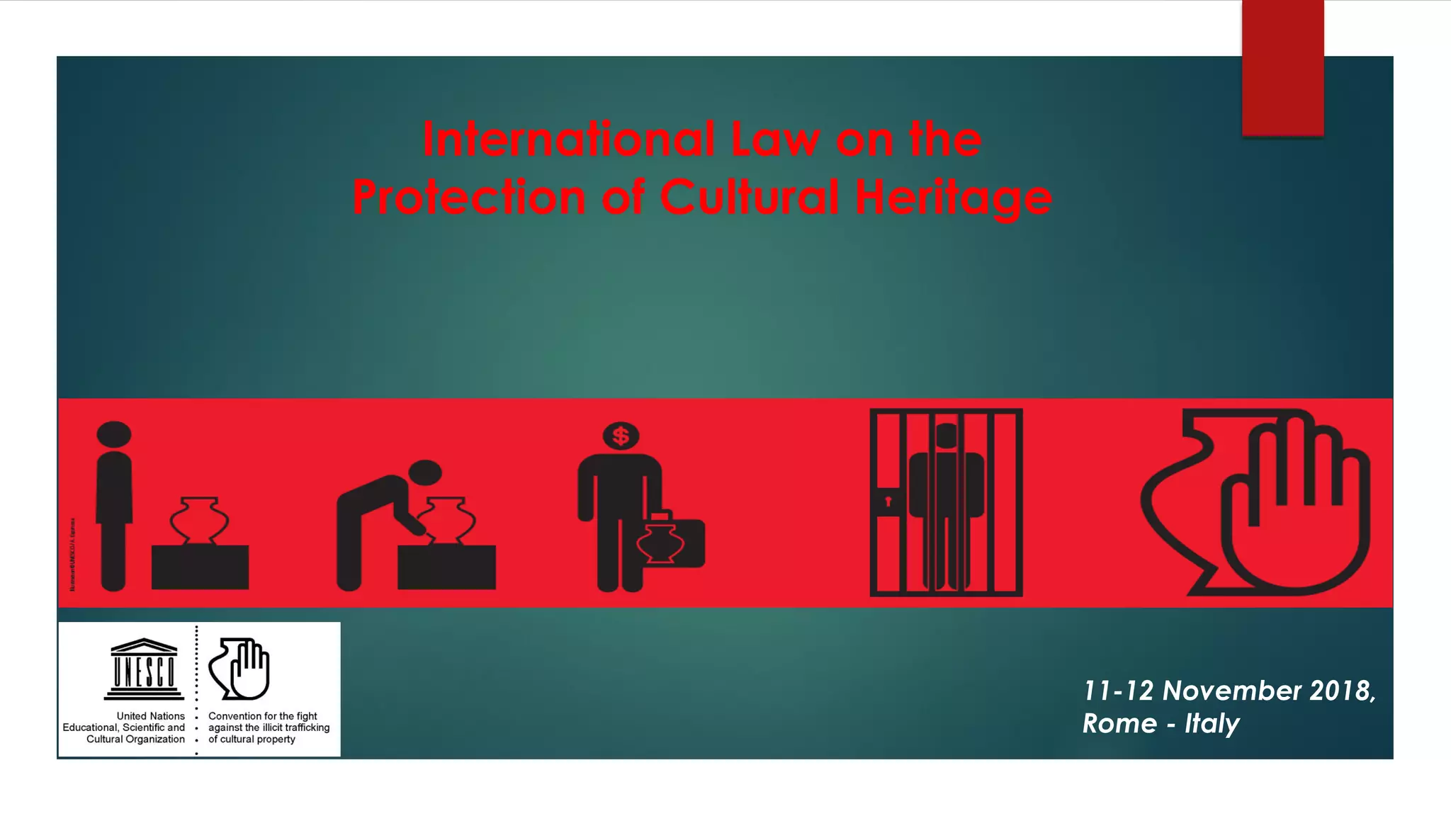 International Law on the Protection of Cultural Heritage: UNESCO 1954 ...