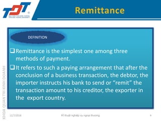 International payment | PPTX