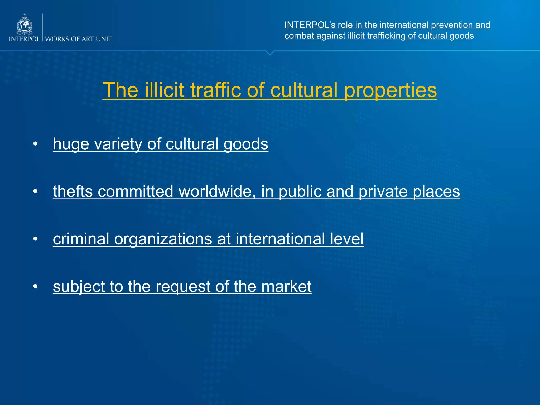International police cooperation: the role of Interpol - Italian ...