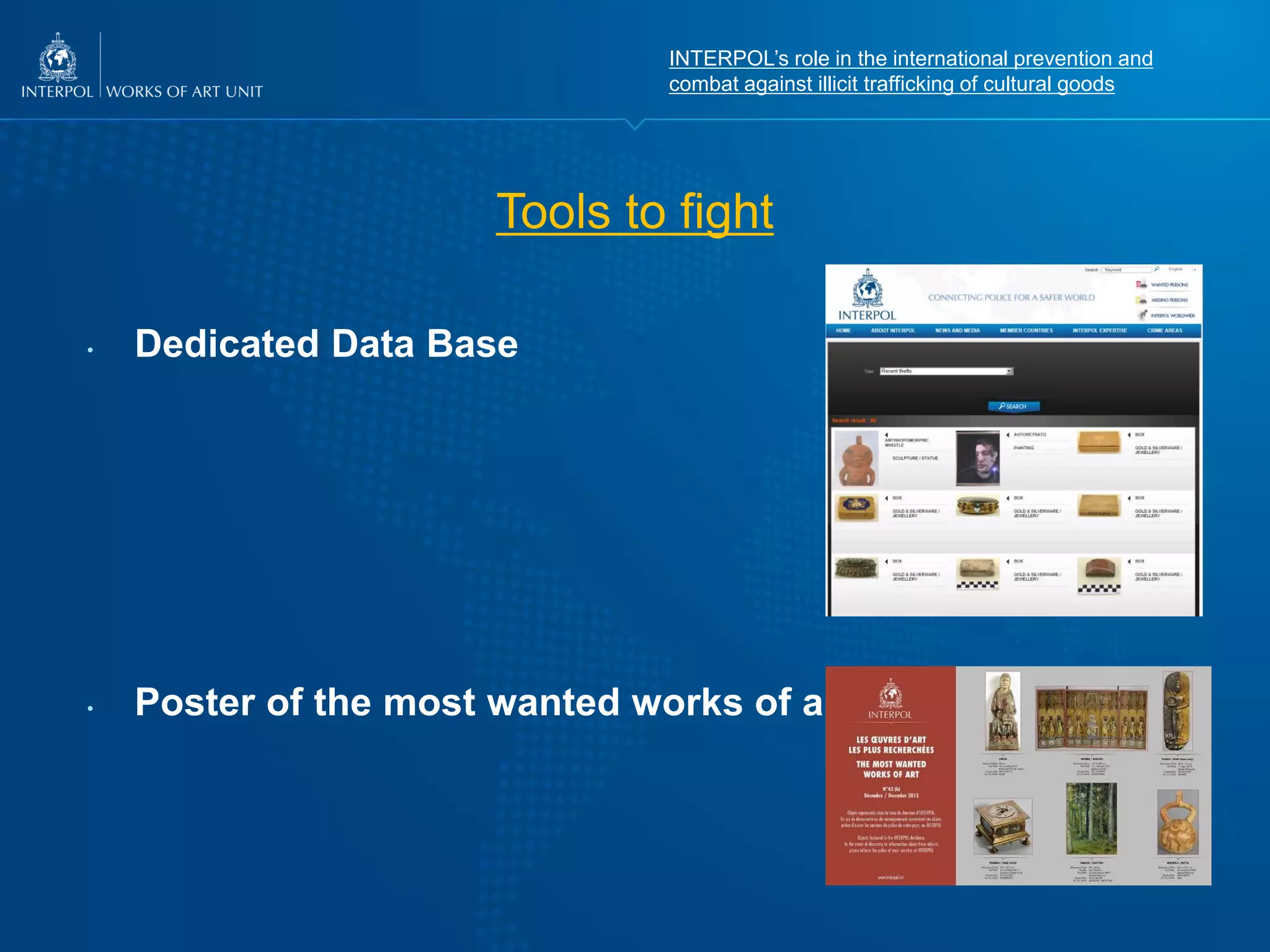 International police cooperation: the role of Interpol - Italian ...