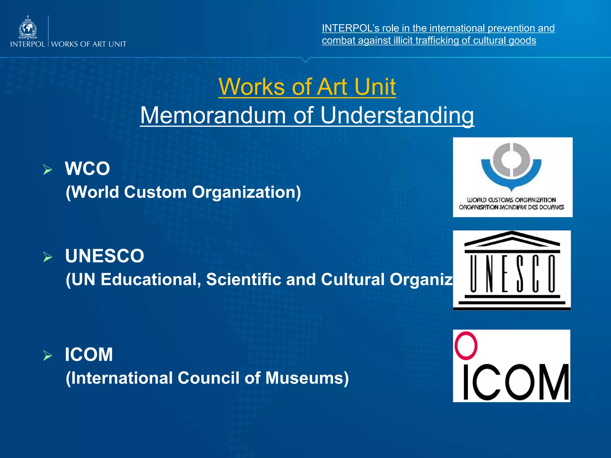 International police cooperation: the role of Interpol - Italian ...