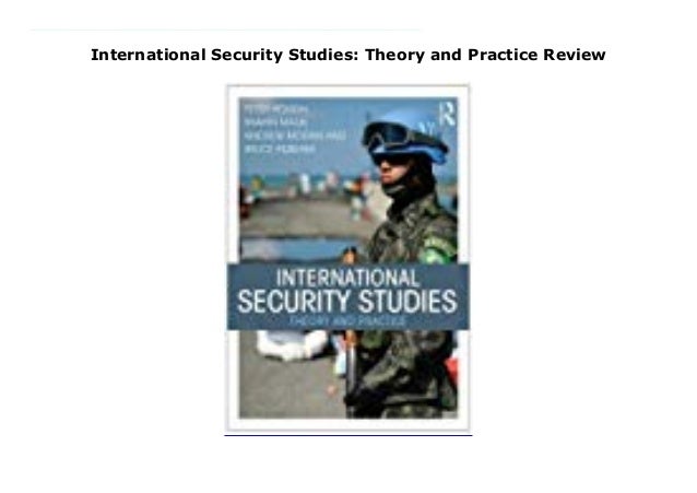 International Security Studies: Theory and Practice Review