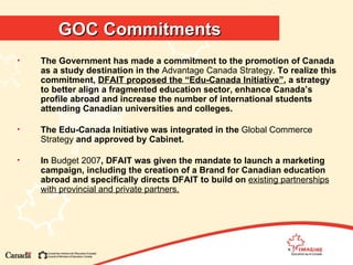 Canada’s Competitive Challenge Realized – International Promotion of ...