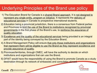 Canada’s Competitive Challenge Realized – International Promotion of ...