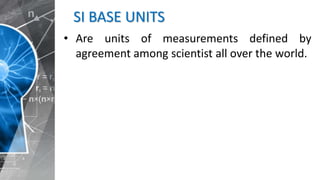 International system-units (Science 6) | PPT