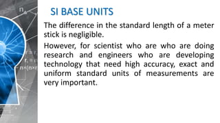 International system-units (Science 6) | PPT