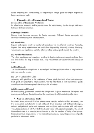 International trade | PDF