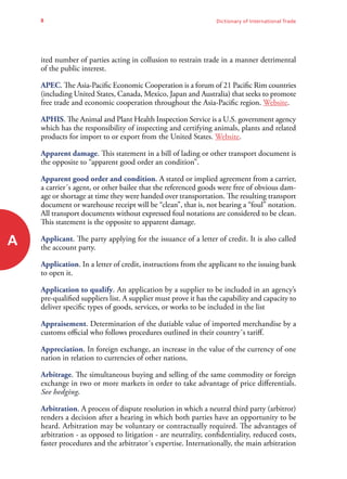 International trade-dictionary-online-glossary | PDF