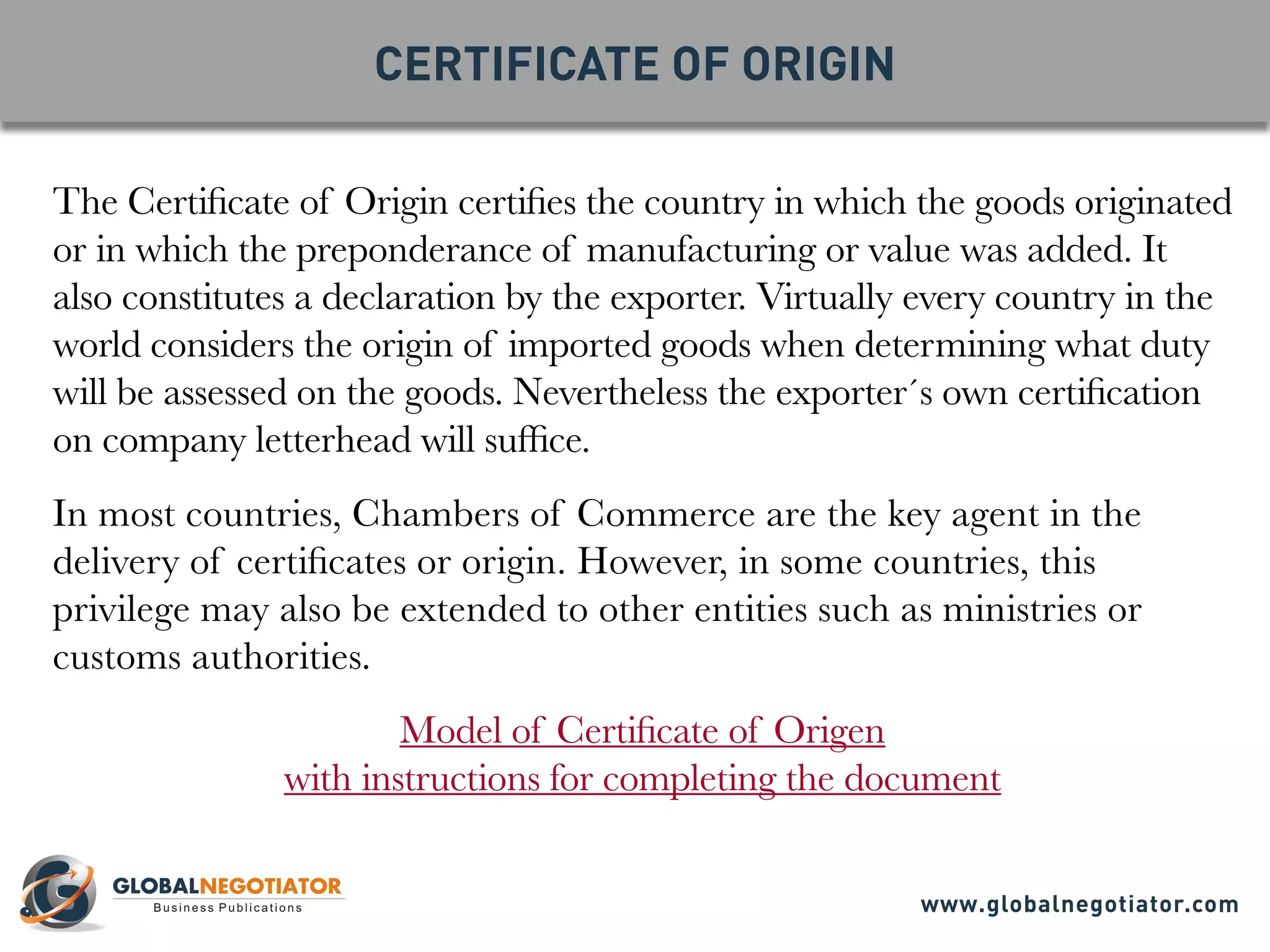 International Trade Documents: 10 Top Documents | PDF