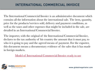 International Trade Documents: 10 Top Documents | PDF