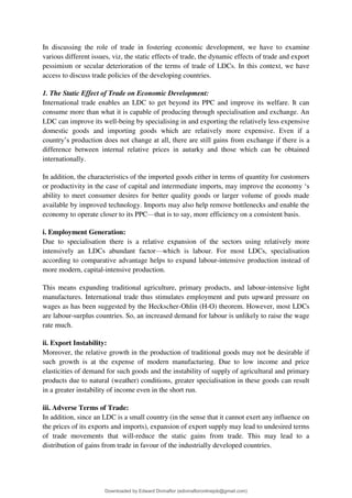 international-trade-lecture-notes ADVANTAGES.pdf | Commodities | Economy