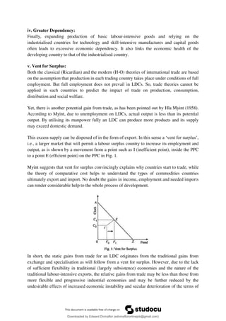 international-trade-lecture-notes ADVANTAGES.pdf | Commodities | Economy