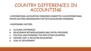 International accounting | PPTX