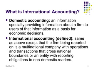 International accounting | PPT