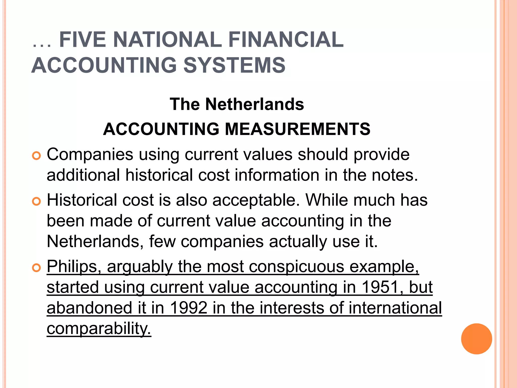 International accounting comparative accounting Europe (ch3) | PPTX