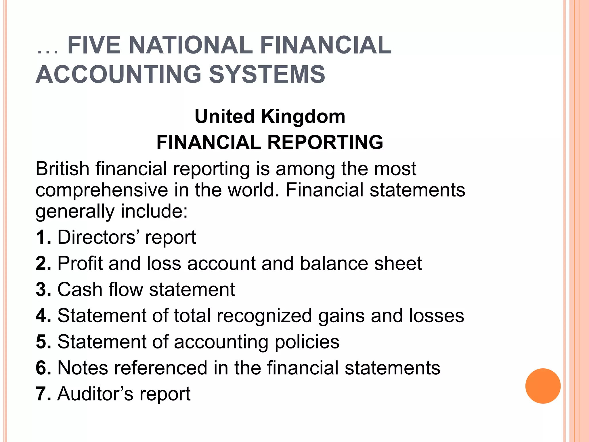 International accounting comparative accounting Europe (ch3) | PPTX