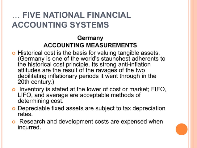 International accounting comparative accounting Europe (ch3) | PPTX