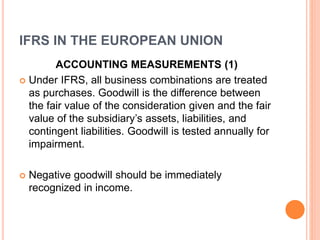 International accounting comparative accounting Europe (ch3) | PPTX