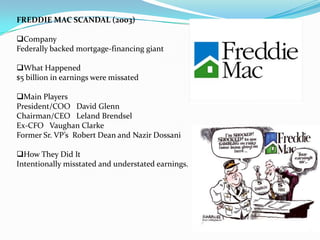 International accounting scandals | PPTX