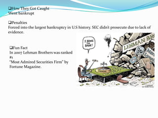 International accounting scandals | PPTX