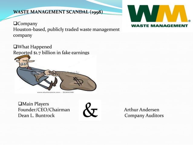 International accounting scandals | PPTX