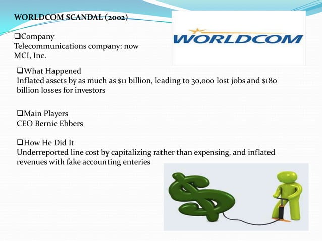 International accounting scandals | PPTX