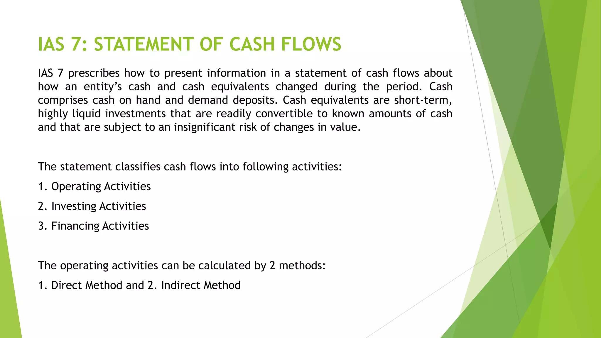 International accounting standard (ias) | PPTX