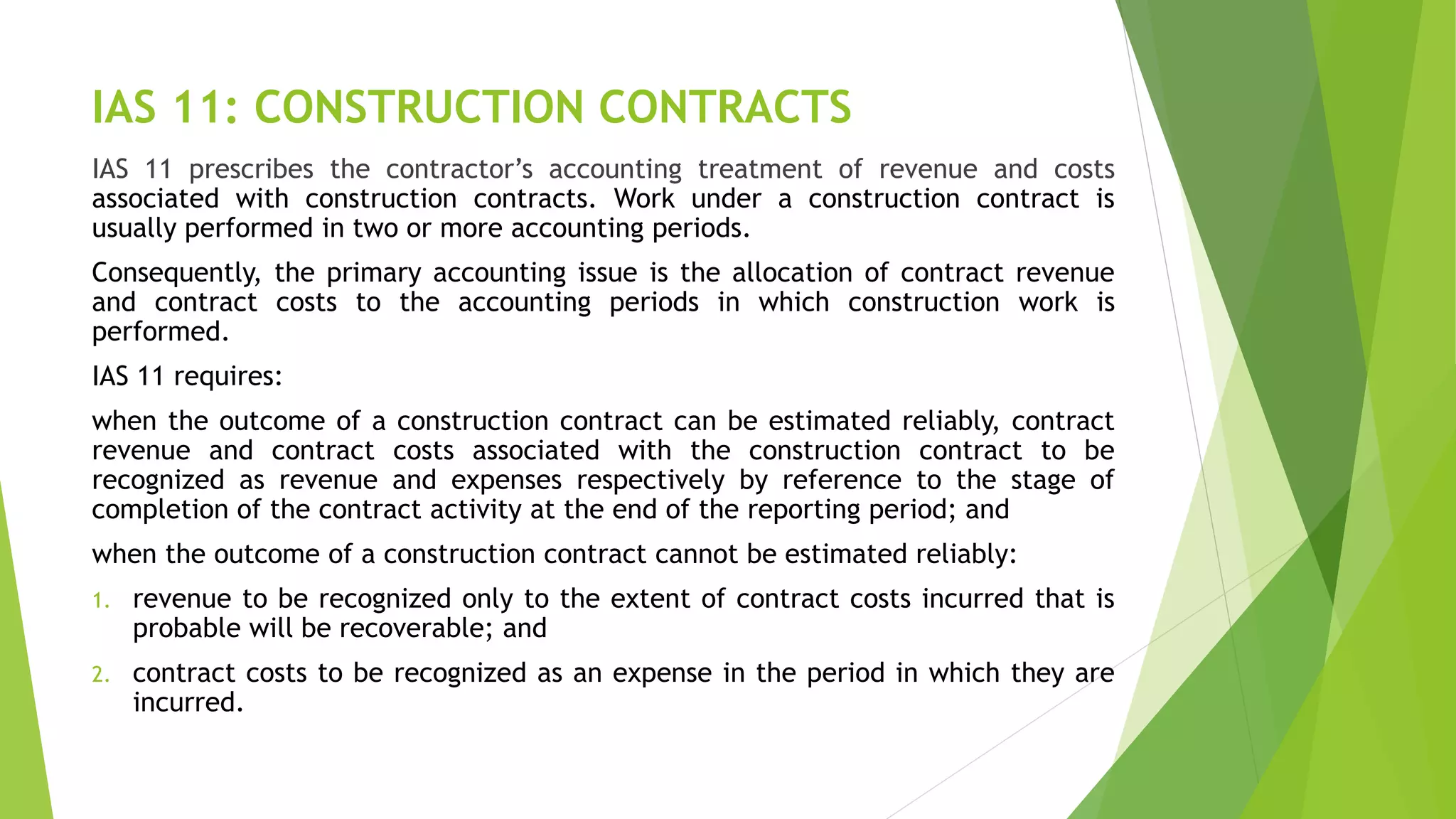 International accounting standard (ias) | PPTX