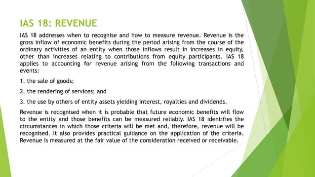 International accounting standard (ias) | PPTX