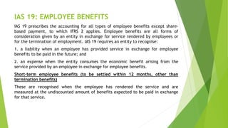 International accounting standard (ias) | PPTX