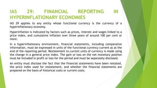 International accounting standard (ias) | PPTX