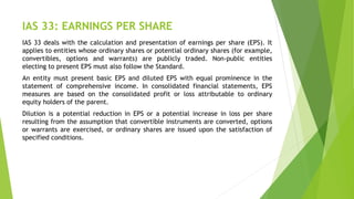 International accounting standard (ias) | PPTX