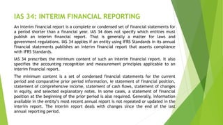 International accounting standard (ias) | PPTX
