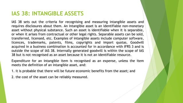 International accounting standard (ias) | PPTX