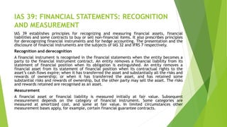 International accounting standard (ias) | PPTX