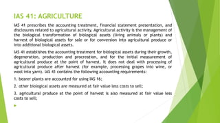 International accounting standard (ias) | PPTX