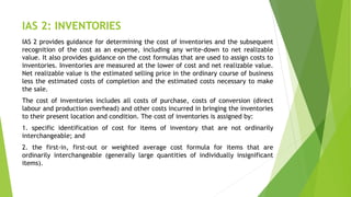 International accounting standard (ias) | PPTX