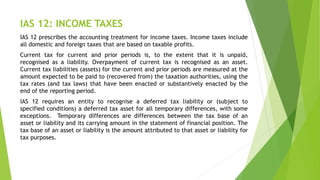 International accounting standard (ias) | PPTX