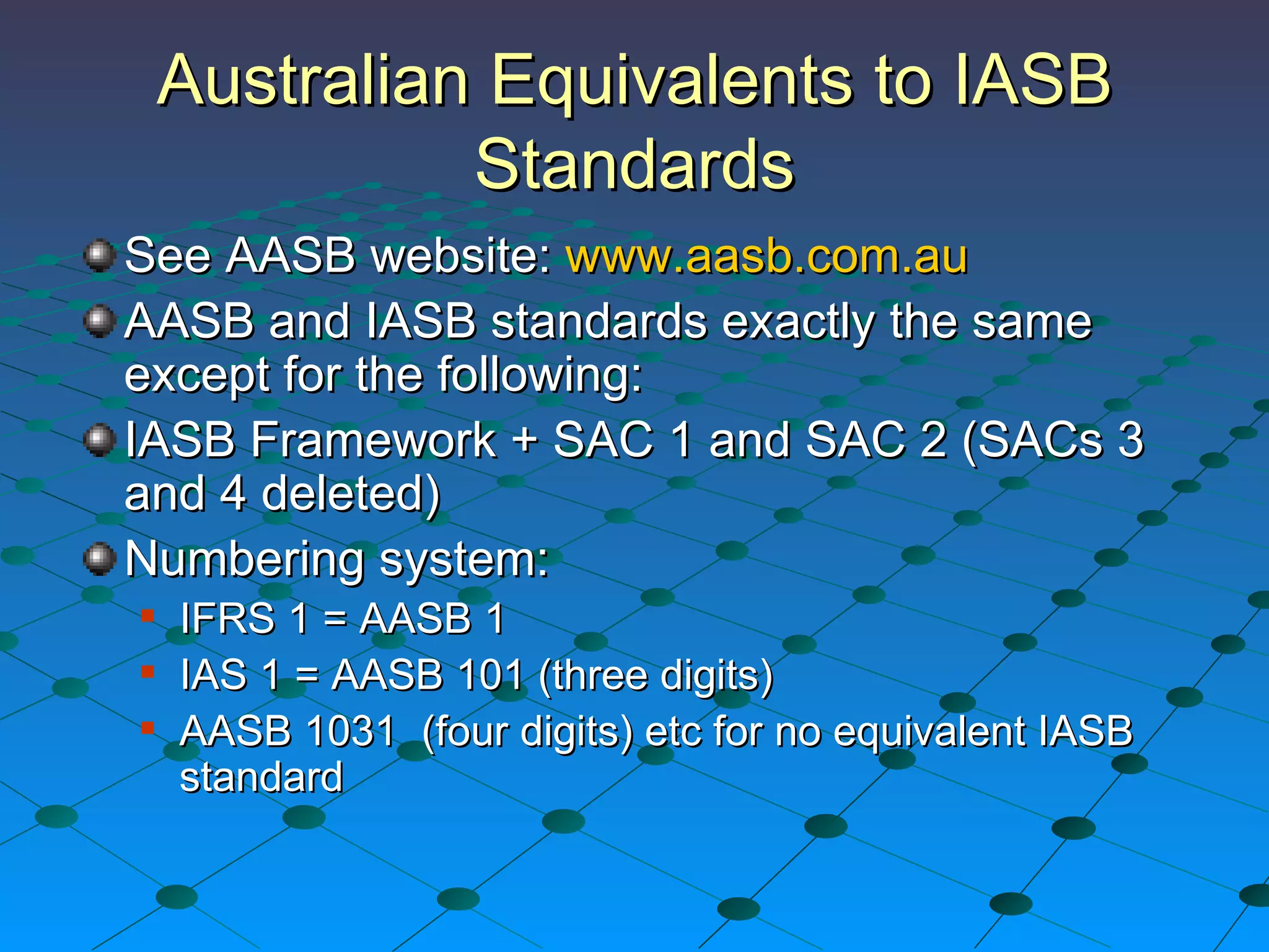 International accounting standards--By Akshay Samant | PPT