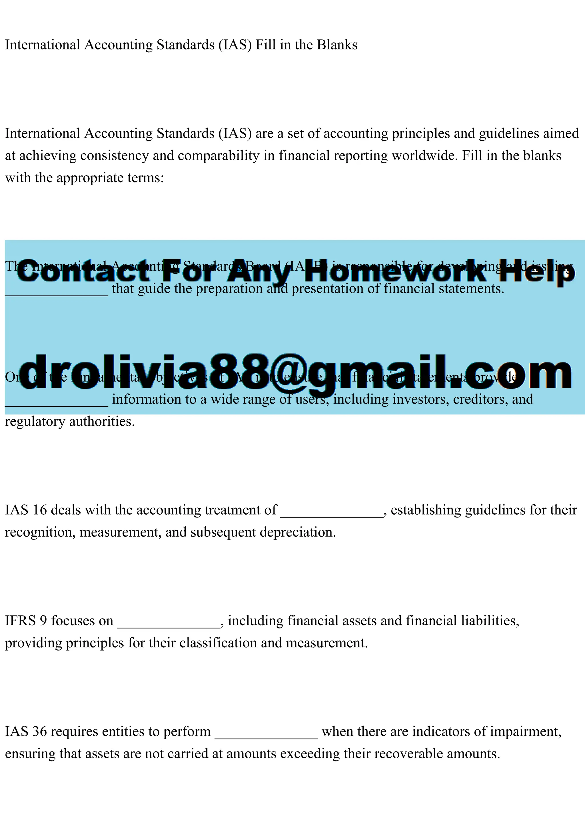 International Accounting Standards (IAS) Fill in the BlanksI.pdf