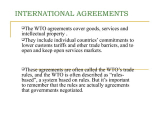 International agreements | PPT