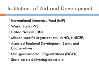 International Aid | PPT