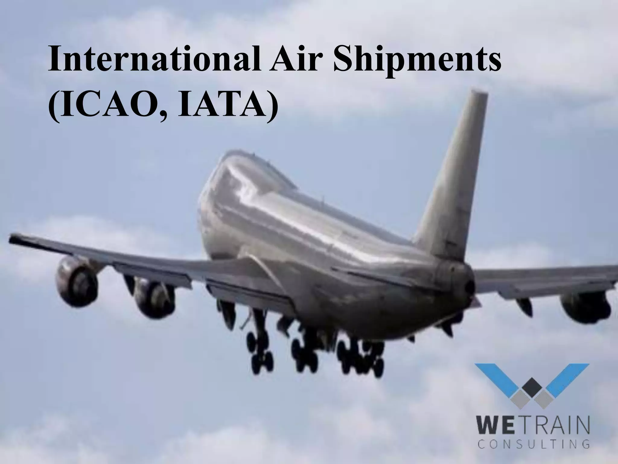 International air shipments | PPT